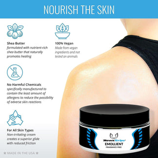 Emollient Cream for Scar Tissue Massage, IASTM & Muscle Scraping